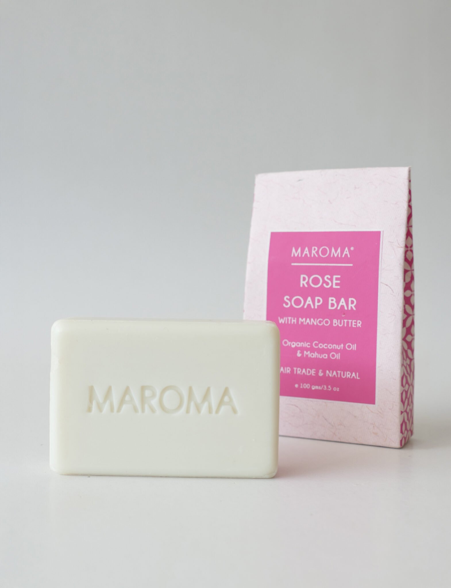 Rose Soap Bar with Mango Butter - Maroma
